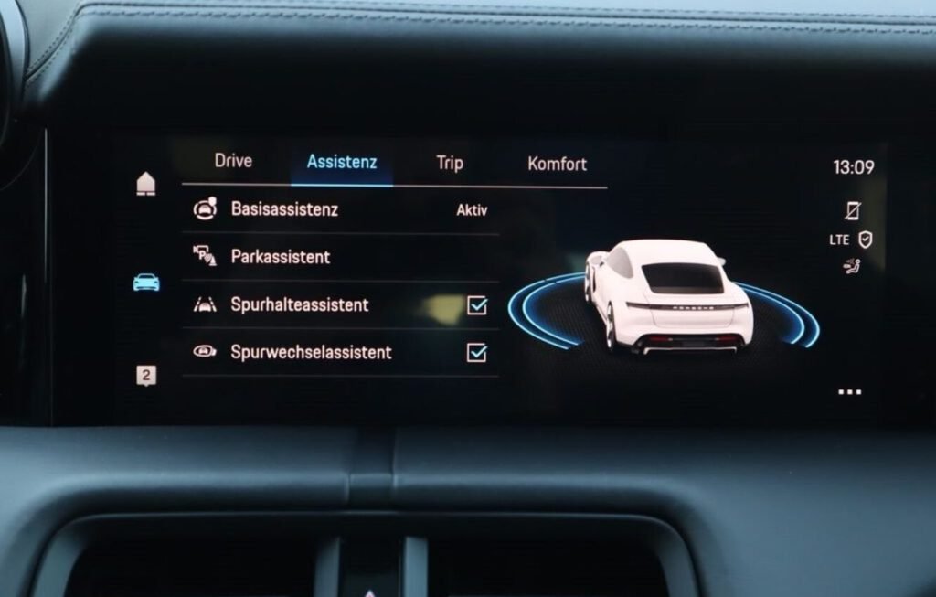 Spurwechselassistent Taycan - UPGRADE CAR